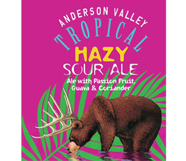 ANDERSON VALLEY TROPICAL HAZY SOUR ALE - Crescent Crown